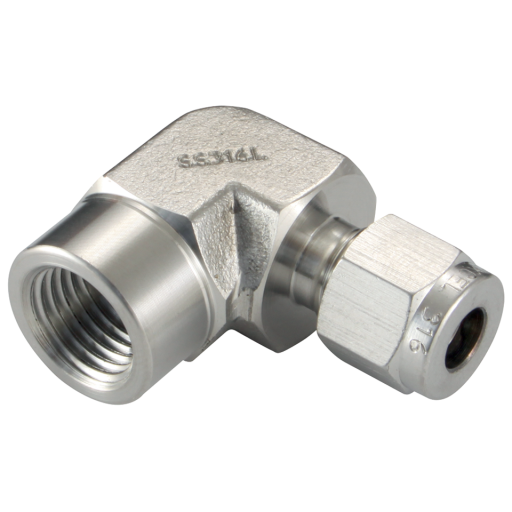 Twin Ferrule Imperial Elbow Female - Teignflex Ltd