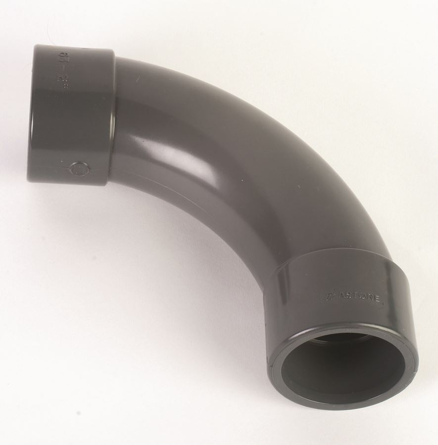 PVC-U SHORT RADIUS BEND PLAIN - Teignflex Ltd
