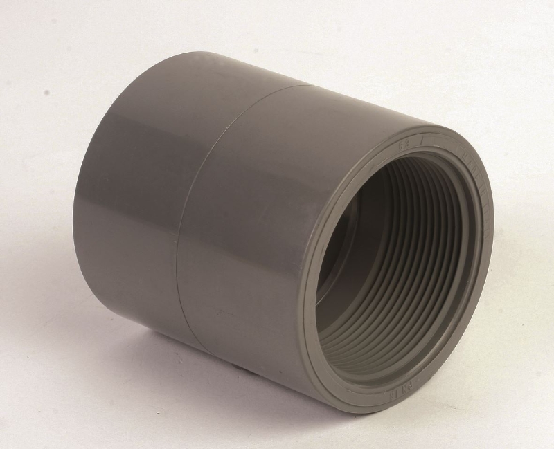 PVC-U SOCKET METRIC/INCH PLAIN - Teignflex Ltd