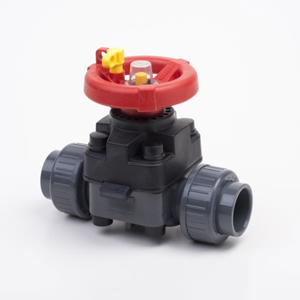 PVC-U Diaphragm Valve Plain EPDM Imperial - Teignflex Ltd