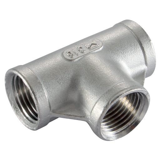 Equal Tee Female Thread - Teignflex Ltd