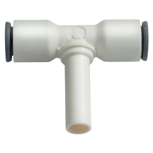 Plug-in Equal Branch Tees Tube x Stem - Teignflex Ltd