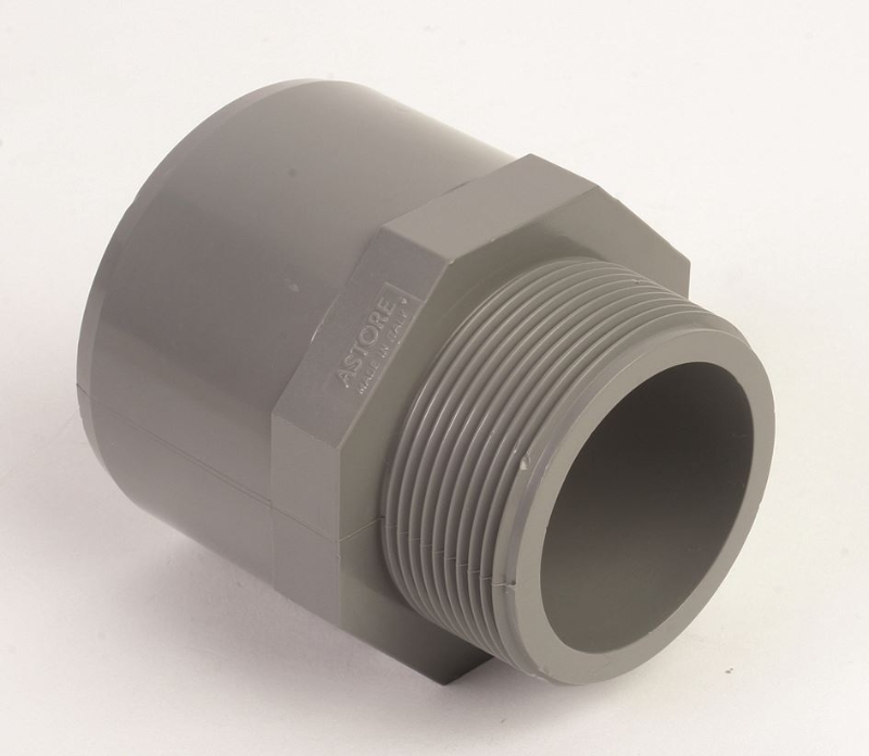 ABS ADAPTOR FEMALE PLAIN BSPM - Teignflex Ltd