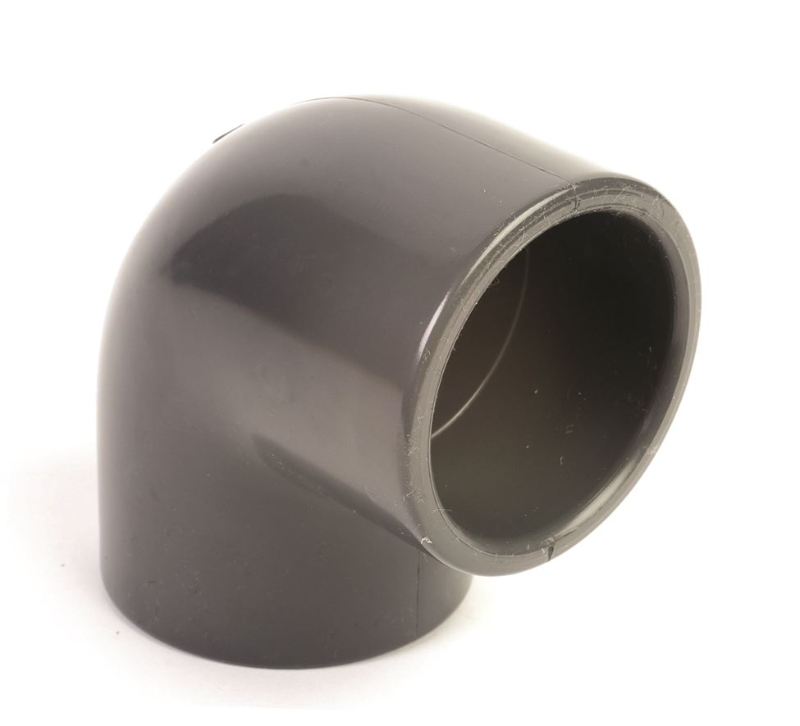 PVC 90 ELBOW PLAIN - Teignflex Ltd
