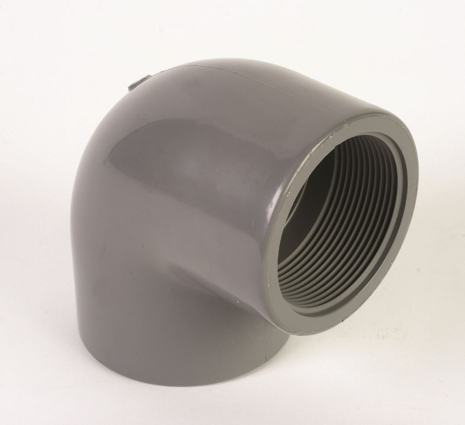 ABS ELBOW 90 BSP FEMALE THREADED - Teignflex Ltd