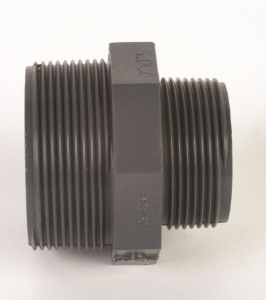 PVC REDUCING NIPPLE THREADED - Teignflex Ltd
