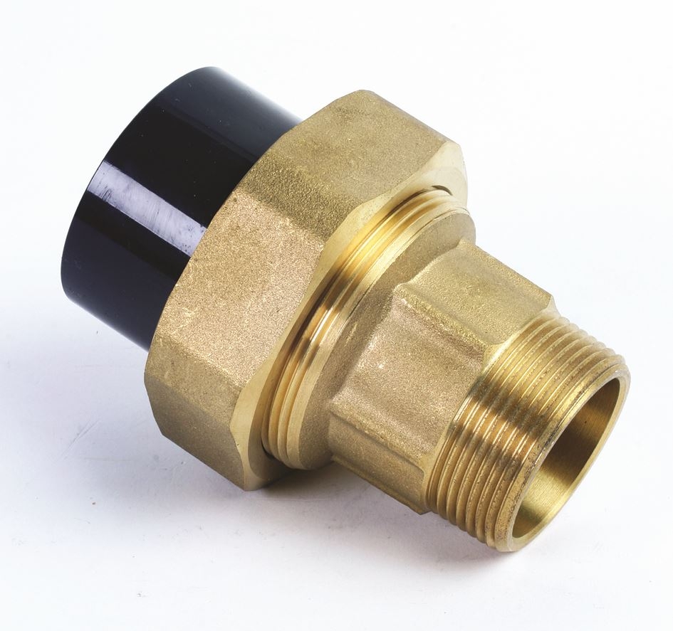 PVC COMPOSITE UNION MALE BSP BRASS - Teignflex Ltd
