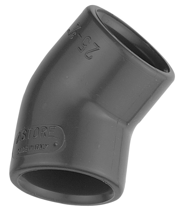 PVC 45 ELBOW PLAIN - Teignflex Ltd