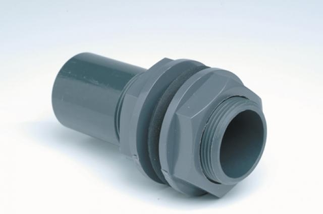 ABS TANK CONNECTOR PLAIN/BSPM - Teignflex Ltd