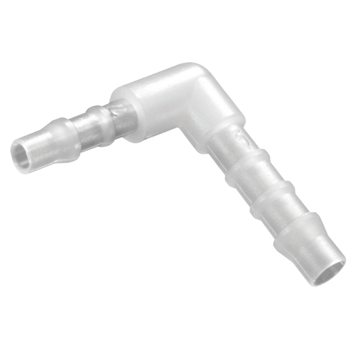 PVDF Reducing Elbow Hose Connector - Teignflex Ltd