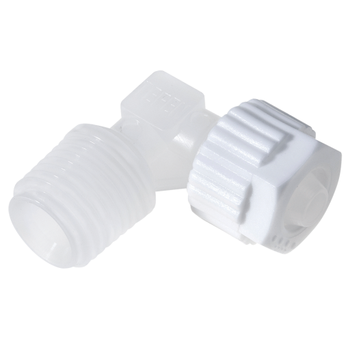 PVDF Male Elbow - Teignflex Ltd