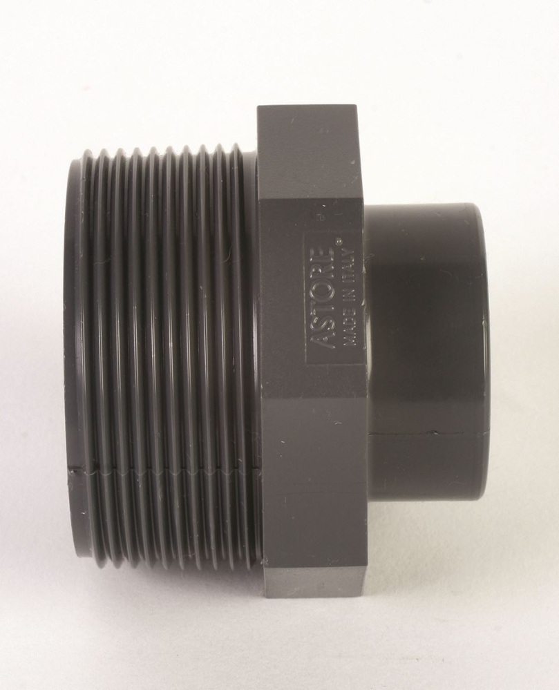 PVC REDUCING PIECE MALE THREADED/FEMALE THREADED - Teignflex Ltd