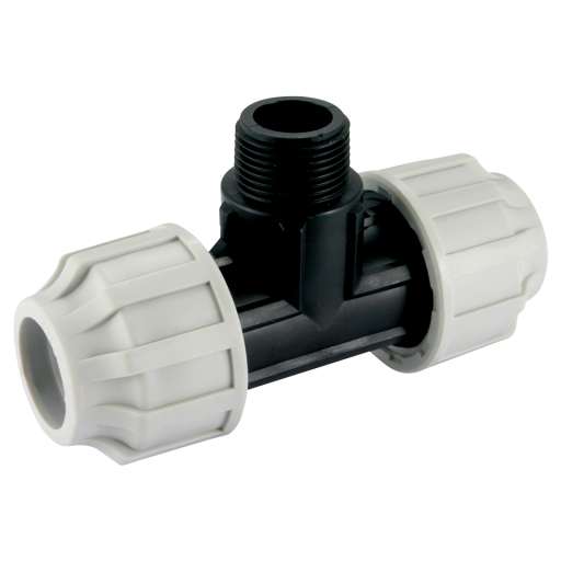 TEE MALE THREADED - Teignflex Ltd