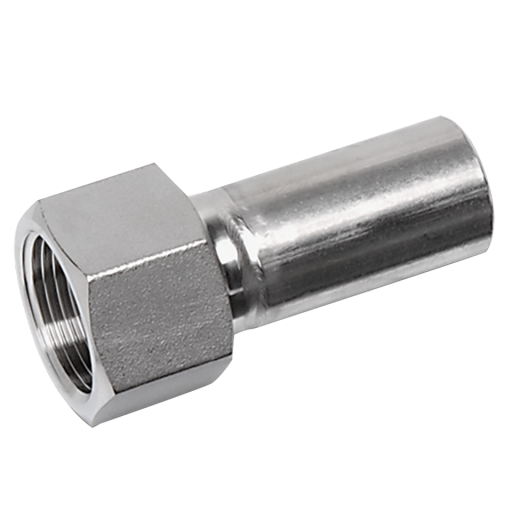 Socket Male Plain End X Female threaded BSPT - Teignflex Ltd